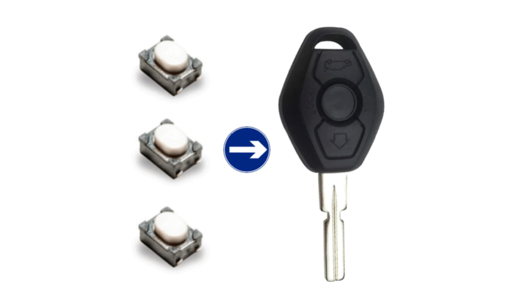 BMW Remote Key Button Switch – Spared Parts UK