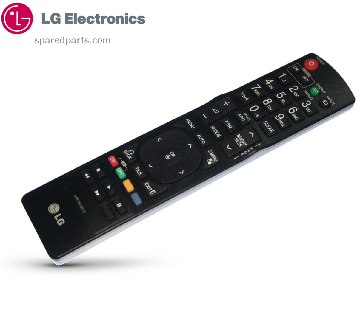LG AKB72915219 Original Remote Control – Spared Parts UK